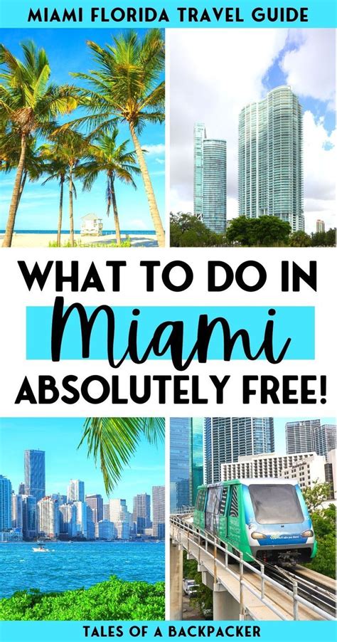 Free Things To Do In Miami Florida Miami Travel Guide Miami Travel