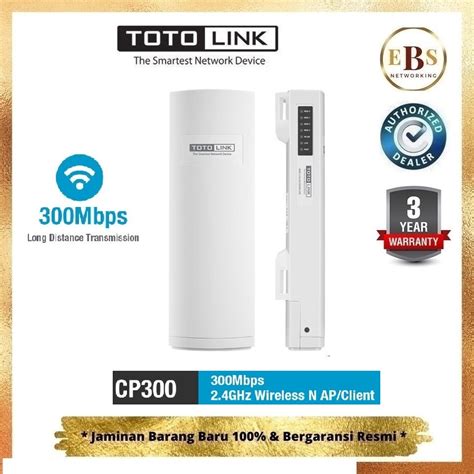 Jual Totolink Cp300 300mbps 2 4ghz Outdoor Cpe Cp Cpe300 Cp300 Shopee Indonesia