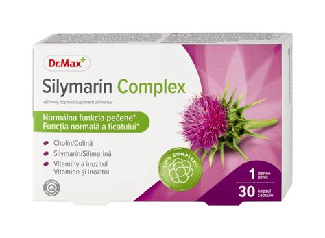 Dr Max Silymarin Complex 1×30 Cps Výživový Doplnok