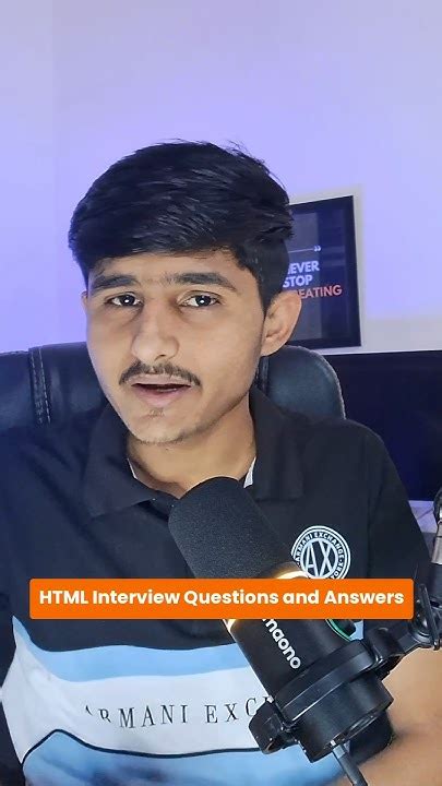 Html Interview Questions And Answers For Freshers 🔥 Coding Html Htmlcss Youtube