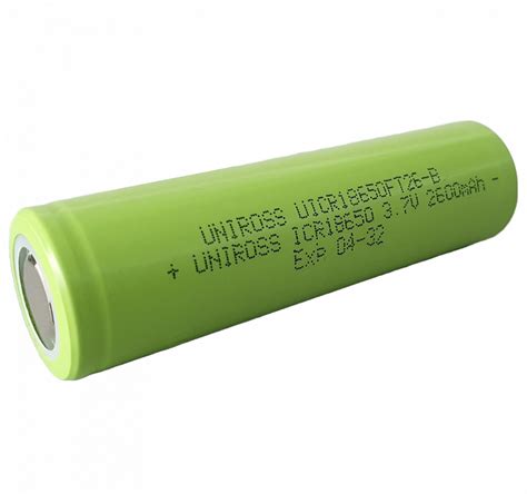 Acumulator Uniross Icr18650 37v 2600mah Li Ion