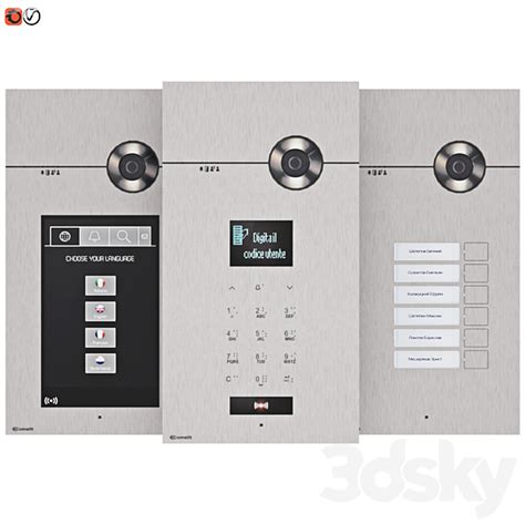 Comelit Intercom Set 3d Max 3dmaxter