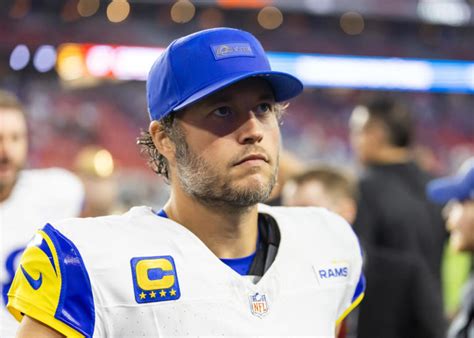 Matthew Staffords Wife Steps Back From Podcast To Support Rams Qb