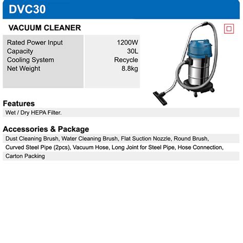 Dongcheng Dvc30 Vacuum Cleaner [1200w] Shopee Malaysia