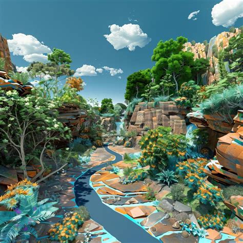 Illustration 3d Model Aigenerated Virtual Real Estate Tours And