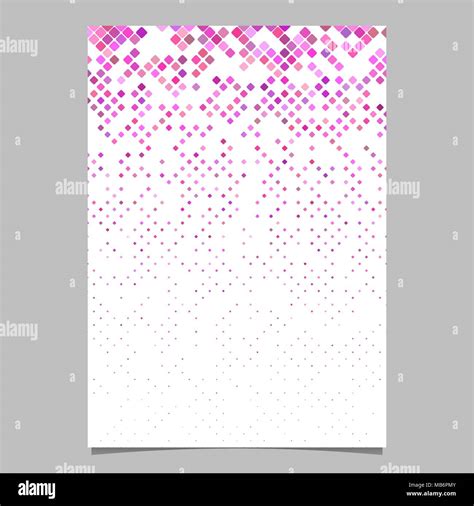 Geometric Square Mosaic Pattern Poster Background Template Stock Vector Image And Art Alamy