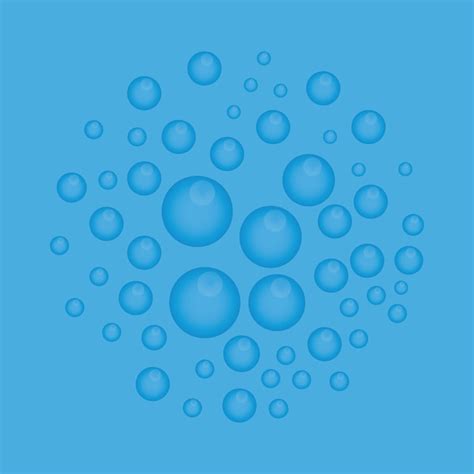 Premium Vector Natural Realistic Bubble Design Template