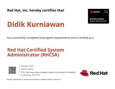 Rhcsa Ex200 Redhat Linux Certification Didik Kurniawan