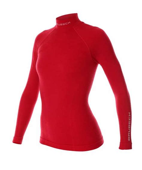 DAMSKA KOSZULKA TERMICZNA BRUBECK EXTREME WOOL Women Malina ODZIEŻ Bielizna Termoaktywna
