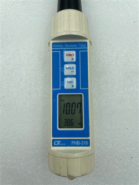 Lutron Phb 318 Humiditytemperature Meter And Barometer Novus Ferro Pte Ltd Lutron Phb 318 Humiditytemperature Meter And Barometer Novus Ferro Pte Ltd