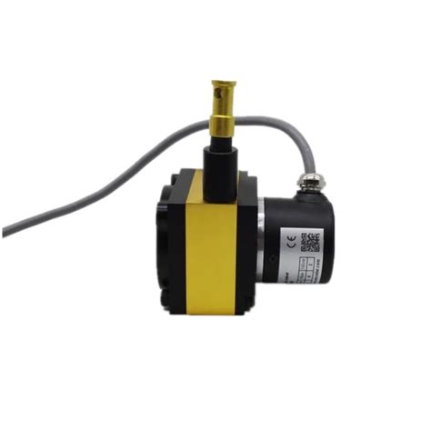 1000mm Range String Pull Wire Optical Encoder Sensor Built In Back Self