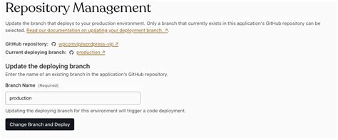 Better Control Around Your Deployment Branches Wordpress Vip Lobby