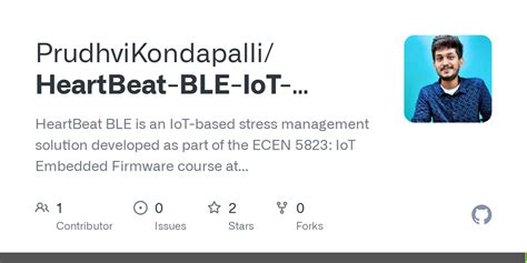 Github Prudhvikondapalliheartbeat Ble Iot Stress Management System