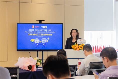 Lễ Khánh Thành Soict Tiki Joint Randd Lab On Logistics And E Commerce Technologies Soict