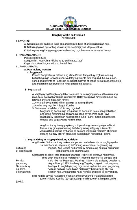 docx banghay aralin sa el filibusterismo dokumen tips porn sex picture free schedule and planner