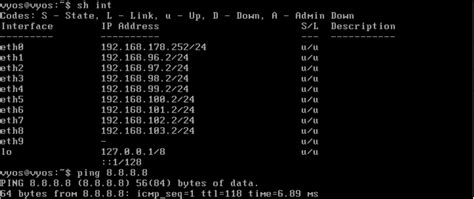 Setup Vyos Router