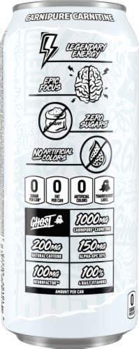 Ghost® Og Original Zero Sugar Energy Drink Can 16 Fl Oz Kroger