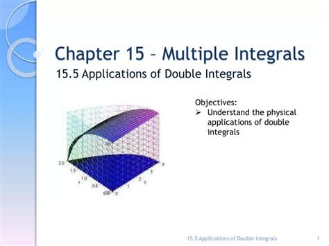 ppt chapter 15 multiple integrals powerpoint presentation free