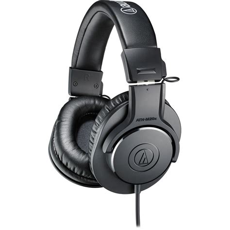 Audio-Technica ATH-M20X Studio Monitor Headphones - Free Shipping!