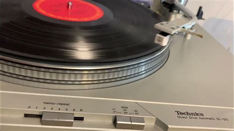 Technics Sl D3 Memo Repeat Function Demo Youtube