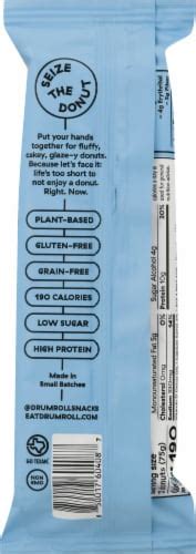 Drumroll® Vanilla Glazed Mini Protein Donuts 3 Pk 2 6 Oz Ralphs