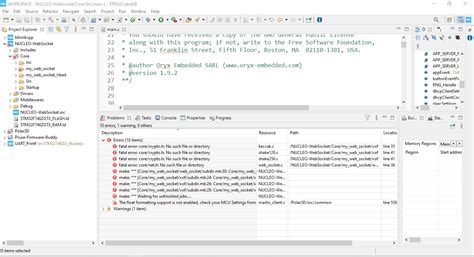 Problem In Compiling The Code · Issue 1 · Spara7c5stm32 Websocketclient · Github