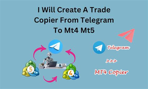 Create A Trade Copier Telegram Signal Copier Bot To Mt4 Mt5 By