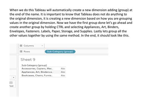 Ppt Tableau Groups Vs Sets Powerpoint Presentation Free Download Id8129283