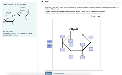 Solved Part A Look At The Cellobiose Structure Below