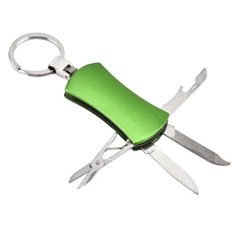 Multi Functional Keychain Mini Folding Knife Keychain Pocket Knife