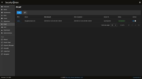 PCAP Security Onion Documentation Documentation