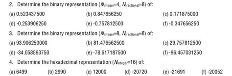 solved c 0 171875000 f 0 347656250 2 determine the