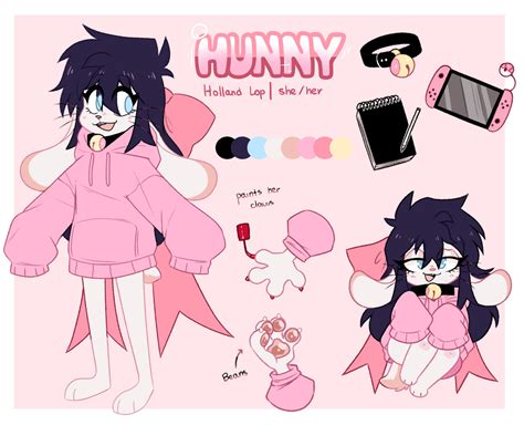 Fursona Reference Sheet By Hunny009 On Deviantart