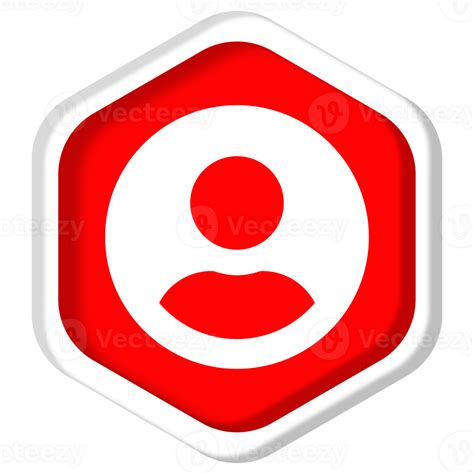 User Interface Theme Profile Icons 3d Icons Render Isolated