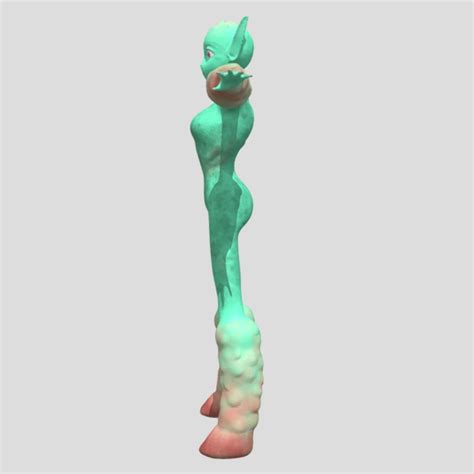3d Alien Girl Turbosquid 1467336