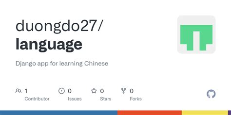 github duongdo27 language django app for learning chinese