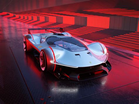 1356ps Ferrari Vision Gran Turismo Hypercar Unveiled For The Virtual