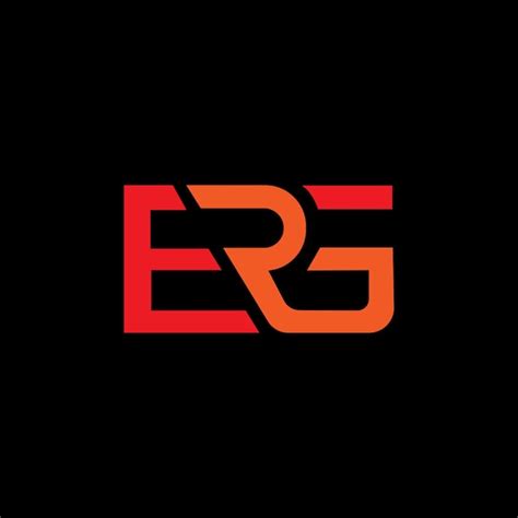 Premium Vector Erg Letter Initial Logo Design Template Vector