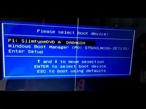 Cara Ampuh Atasi Please Select Boot Device Di Laptop Asus 2024