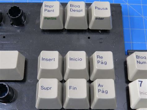 Set Of IBM Model M Keys English Spanish Legends 47 Key Covers Stems ClickyKeyboards