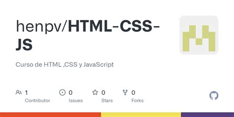 Html Css Jsel Gran Libro De Html5 Css3 Y Javascriptpdf At Main · Henpvhtml Css Js · Github