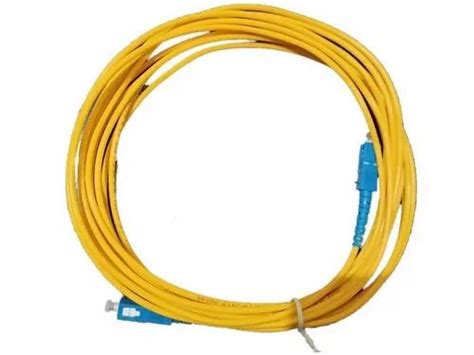 Pvc Sc Sc Patch Cord 5 Mtr 3mm At Rs 55 In Gurgaon Id 25312495897