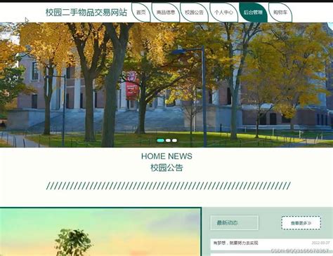 Phpmysqlvue校园二手物品交易网站 9lp78 Csdn博客