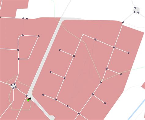 Pgrouting QGIS Contour Plugin Creating Complex Isolines Leads To Isolated Areas Geographic