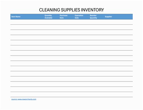 Free Cleaning Templates Pdf Word Excel