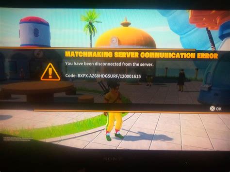 matchmaking server errors r dragonballbreakers