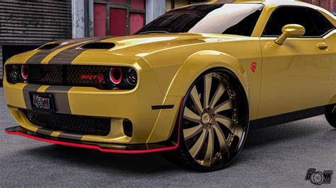 Wet Gold Dust Dodge Srt Hellcat Redeye Wants Respeckt For The Big