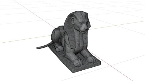 3d Sphinx Model Turbosquid 2400455