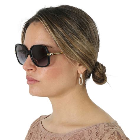 Michael Kors Adrianna Ii Grey Gradient Butterfly Ladies Sunglasses