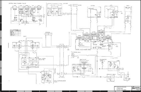 Snorkel Tb37 Aerial Boom Lift Hydraulic Schematic Diagram Manual Ebay